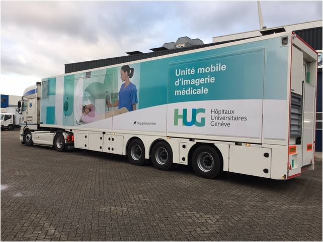 Les HUG se dotent d’une nouvelle unité mobile d’imagerie médicale - HUG
