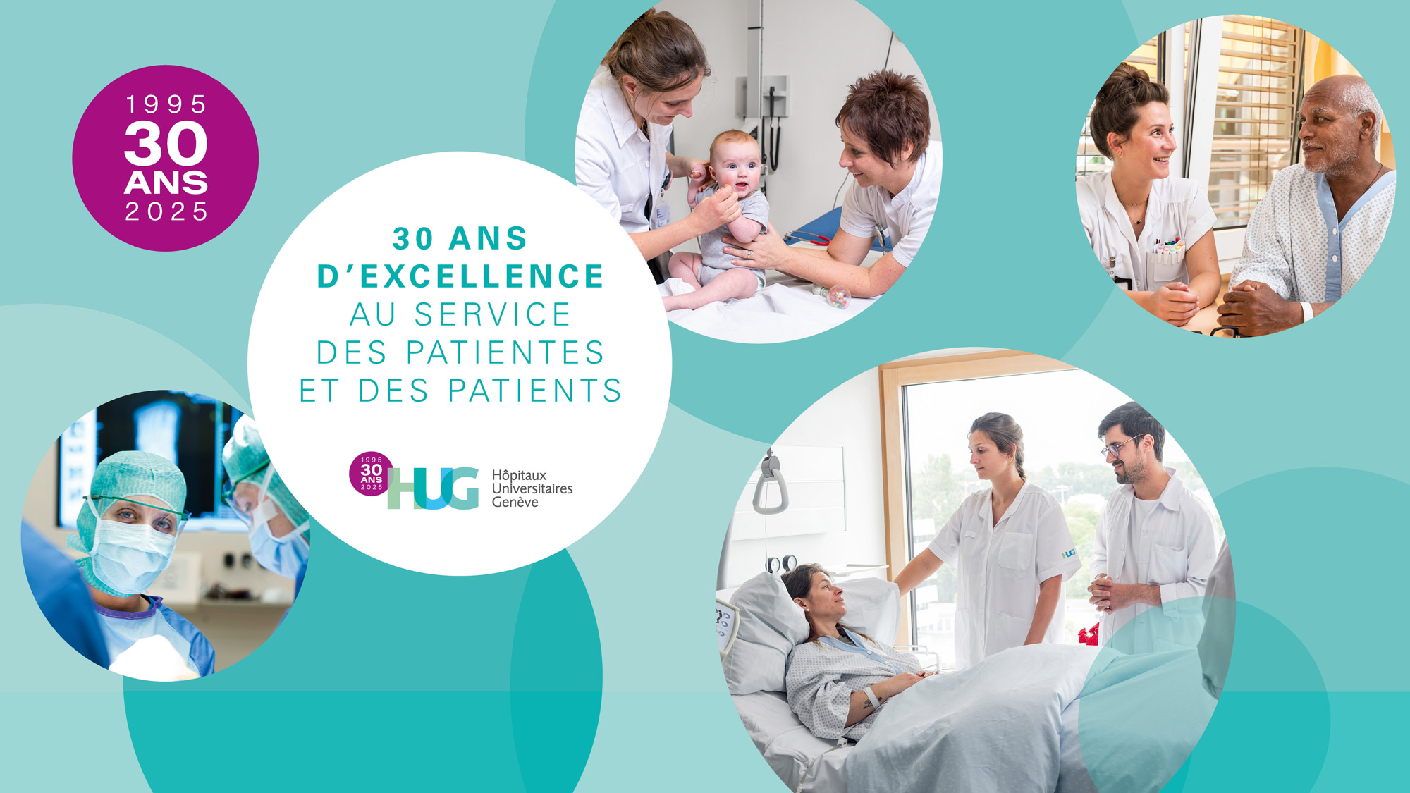 30 ans d'excellence au service des patientes et des patients - HUG